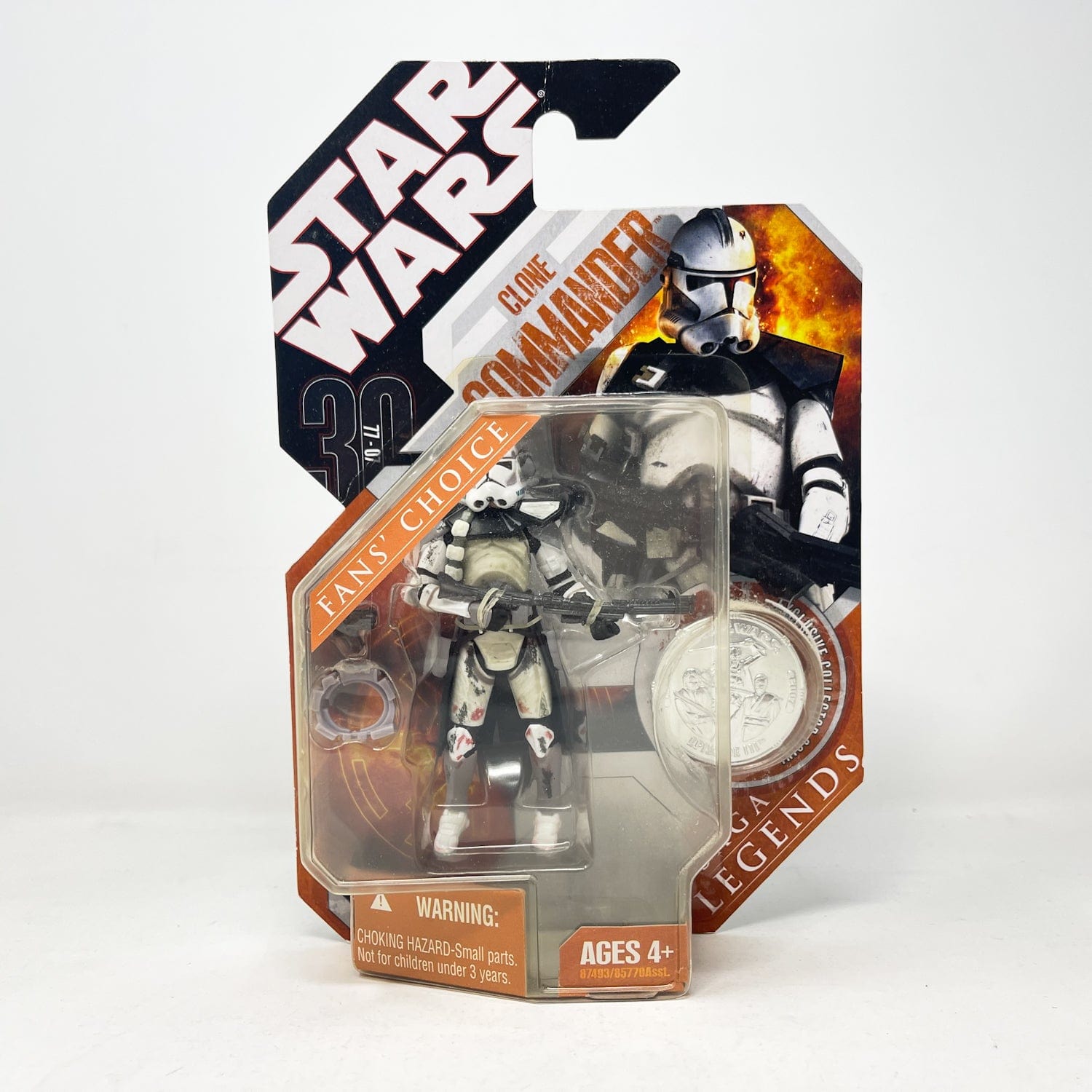 Clone Commander Fan's Choice – Hasbro 30th Anniversary Collection 3.75" Star Wars Figure – 4th ...