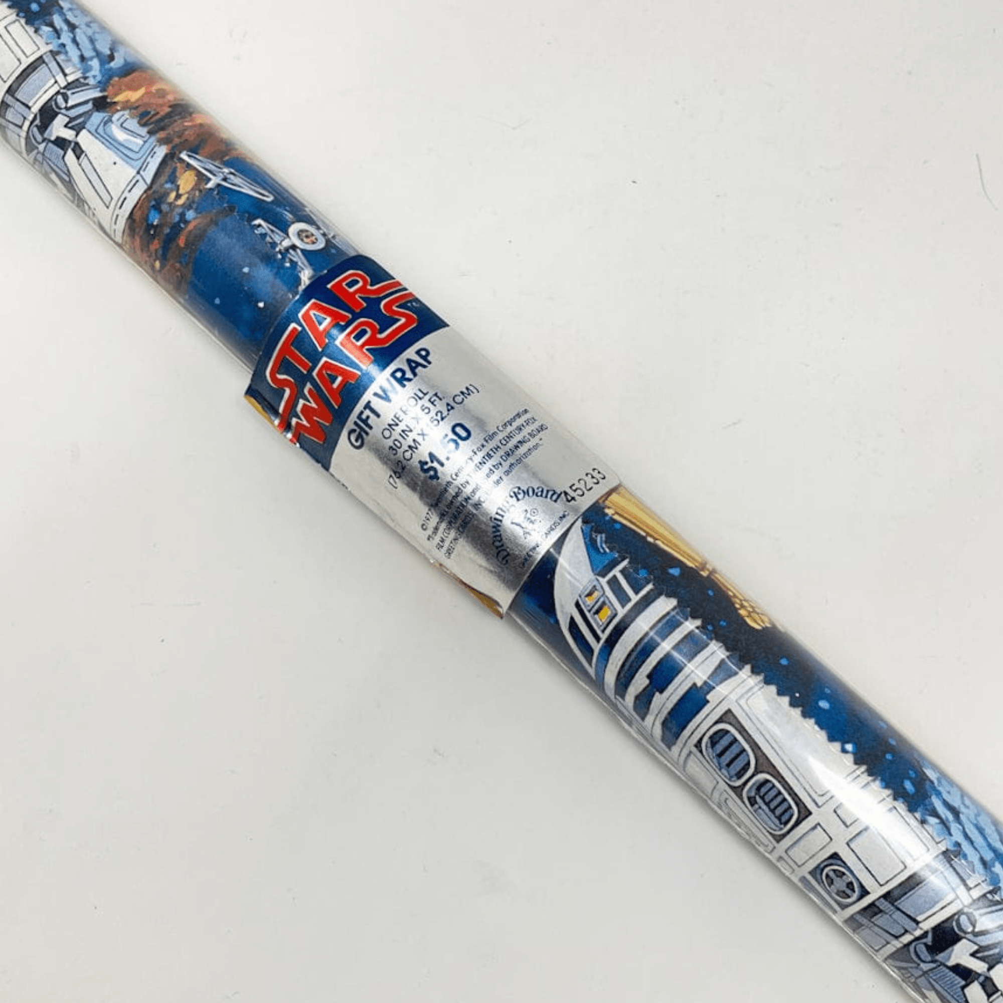 Star Wars Wrapping Paper C-3PO & R2-D2 - Sealed (1977) – 4th Moon Toys