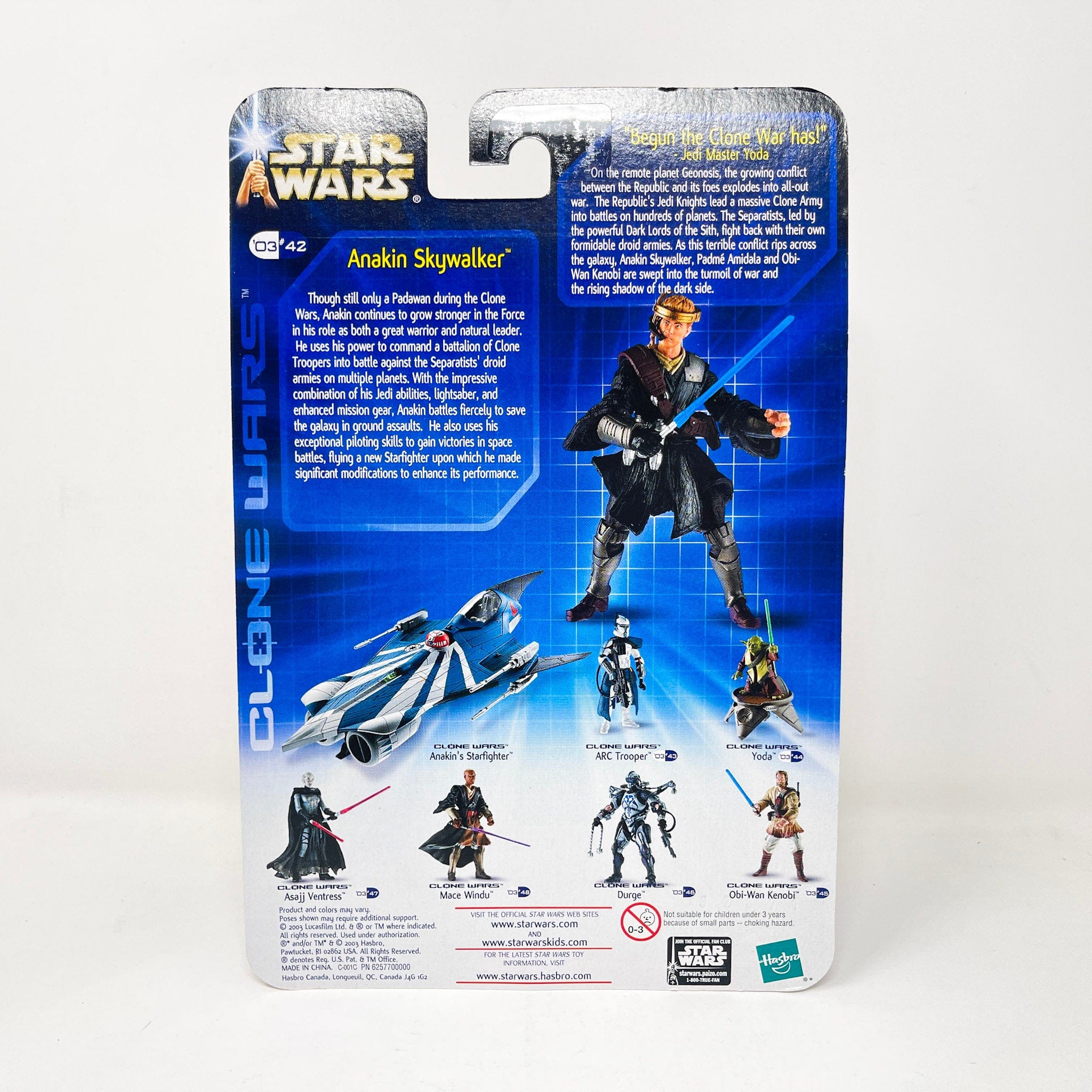 Anakin Skywalker - Army of the Republic 03-42 (2003) - SAGA Clone Wars ...