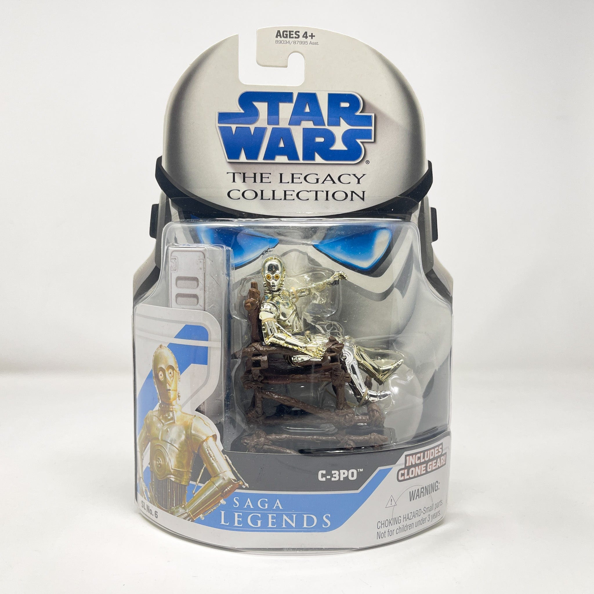 C-3PO in Ewok Chair (SL 6) - Hasbro 2008 Legacy Collection Saga Legend ...
