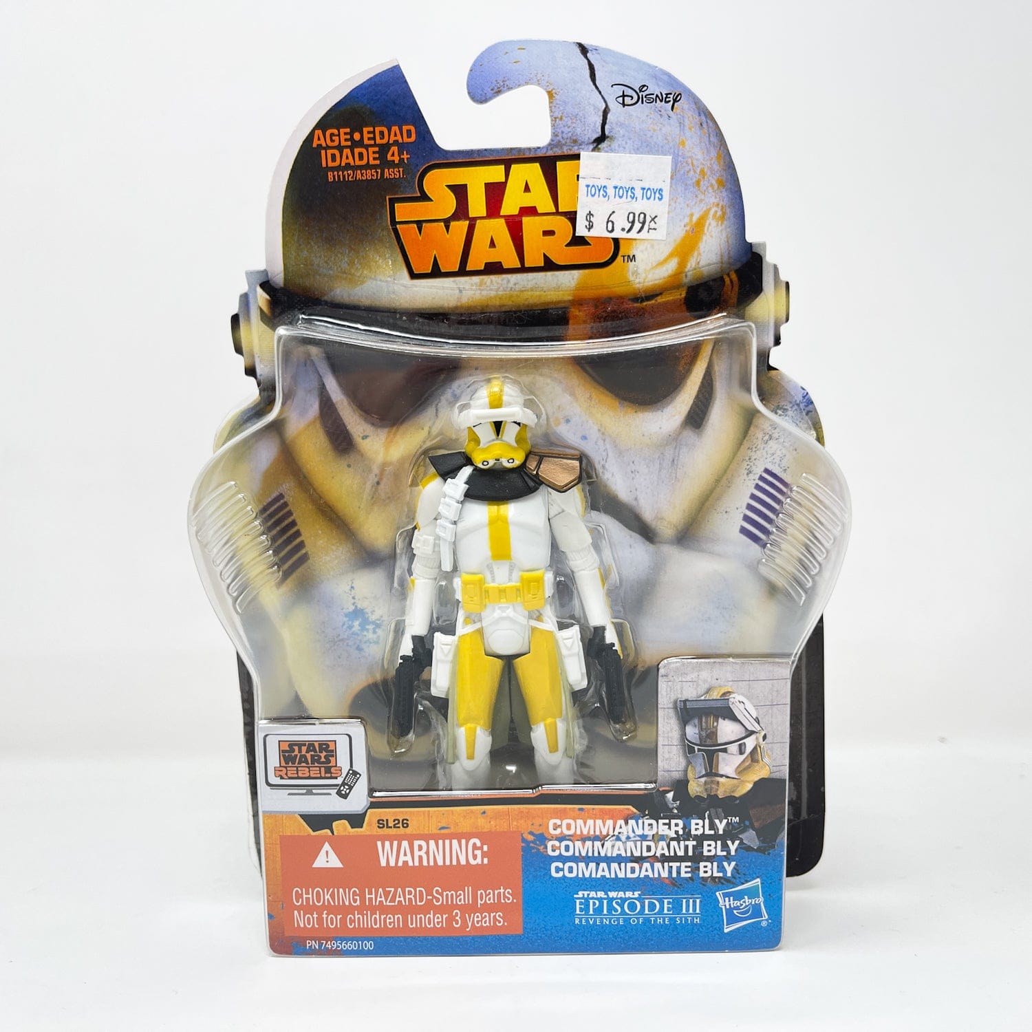 Commander Bly SL26 - Hasbro 2015 Rebels Series – 4th Moon Toys