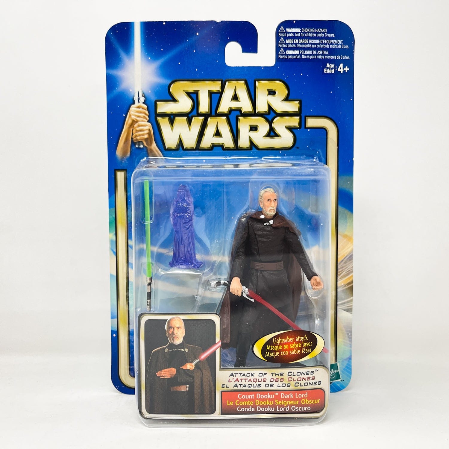 Star Wars Count Dooku (Dark Lord) - Hasbro SAGA Series 3.75" Action ...