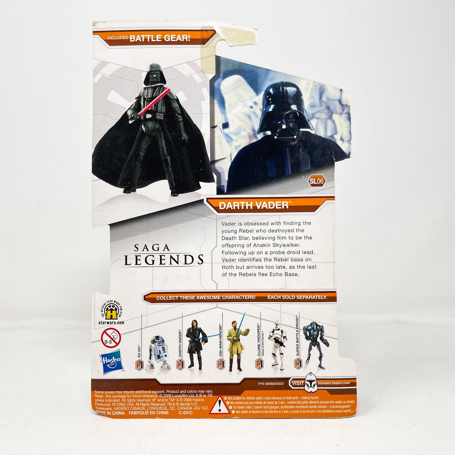 Darth Vader SL06 Hasbro Legacy Collection 3.75" Action Figure Star Wars – 4th Moon Toys