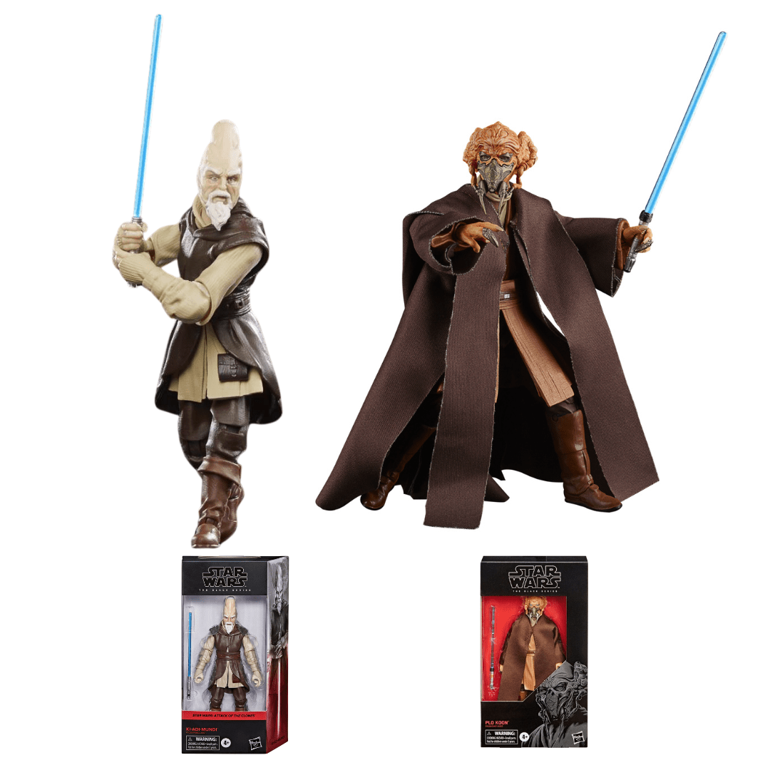 Bundle Deal: Plo Koon & Ki-Adi-Mundi Jedi Masters Black Series – 4th ...