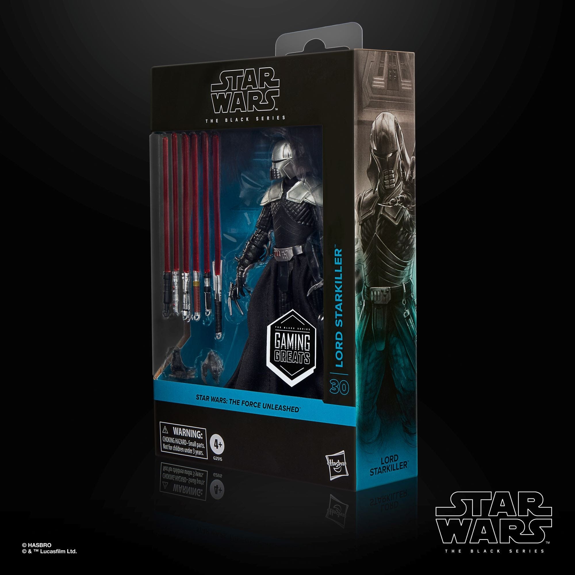 Hasbro 2026 Pre-Order Lord Starkiller Deluxe - Gaming Greats Black ...
