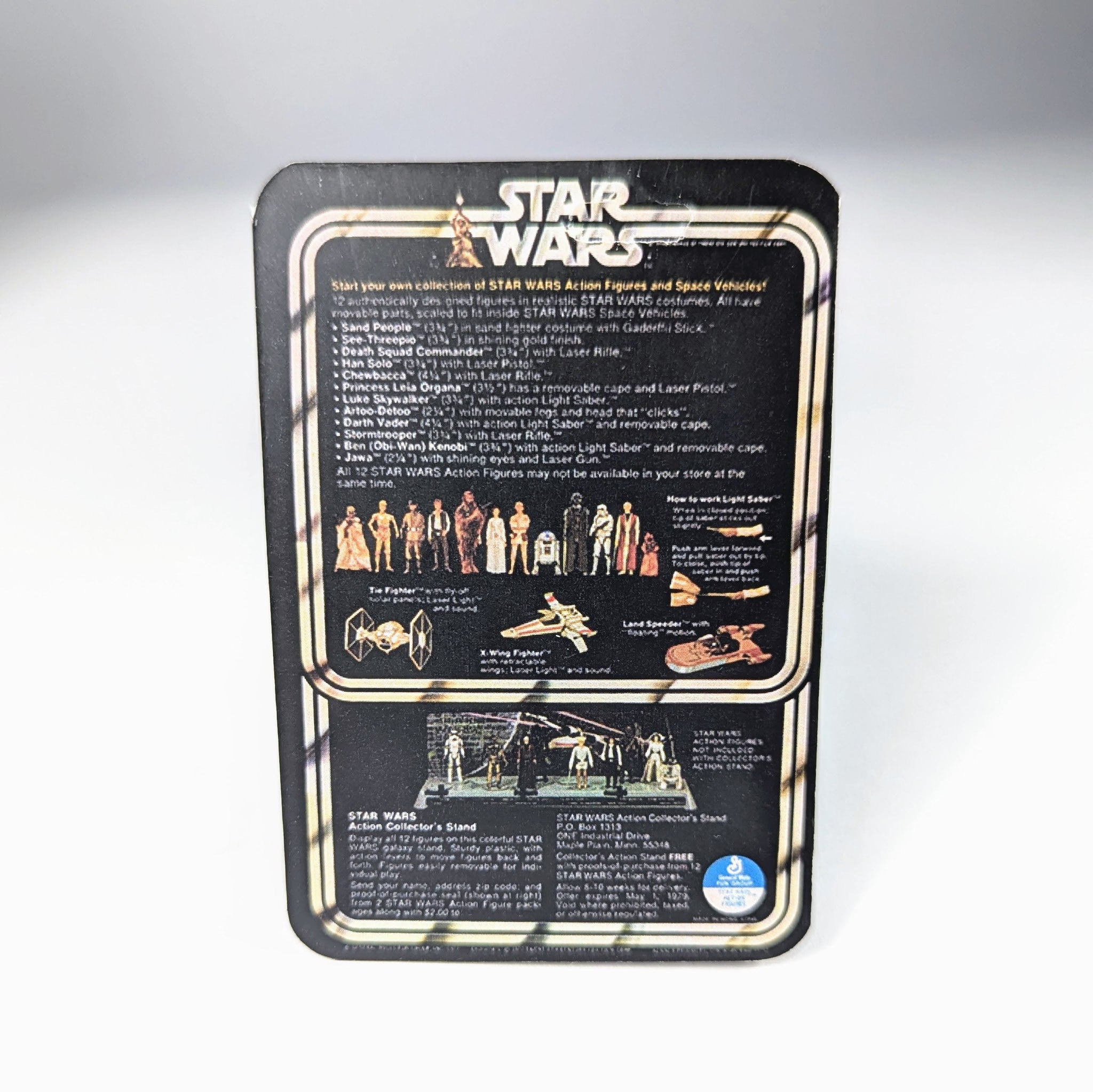 Micro Vintage R2-D2 Carded Figure - Hand Painted Star Wars – 4th Moon Toys