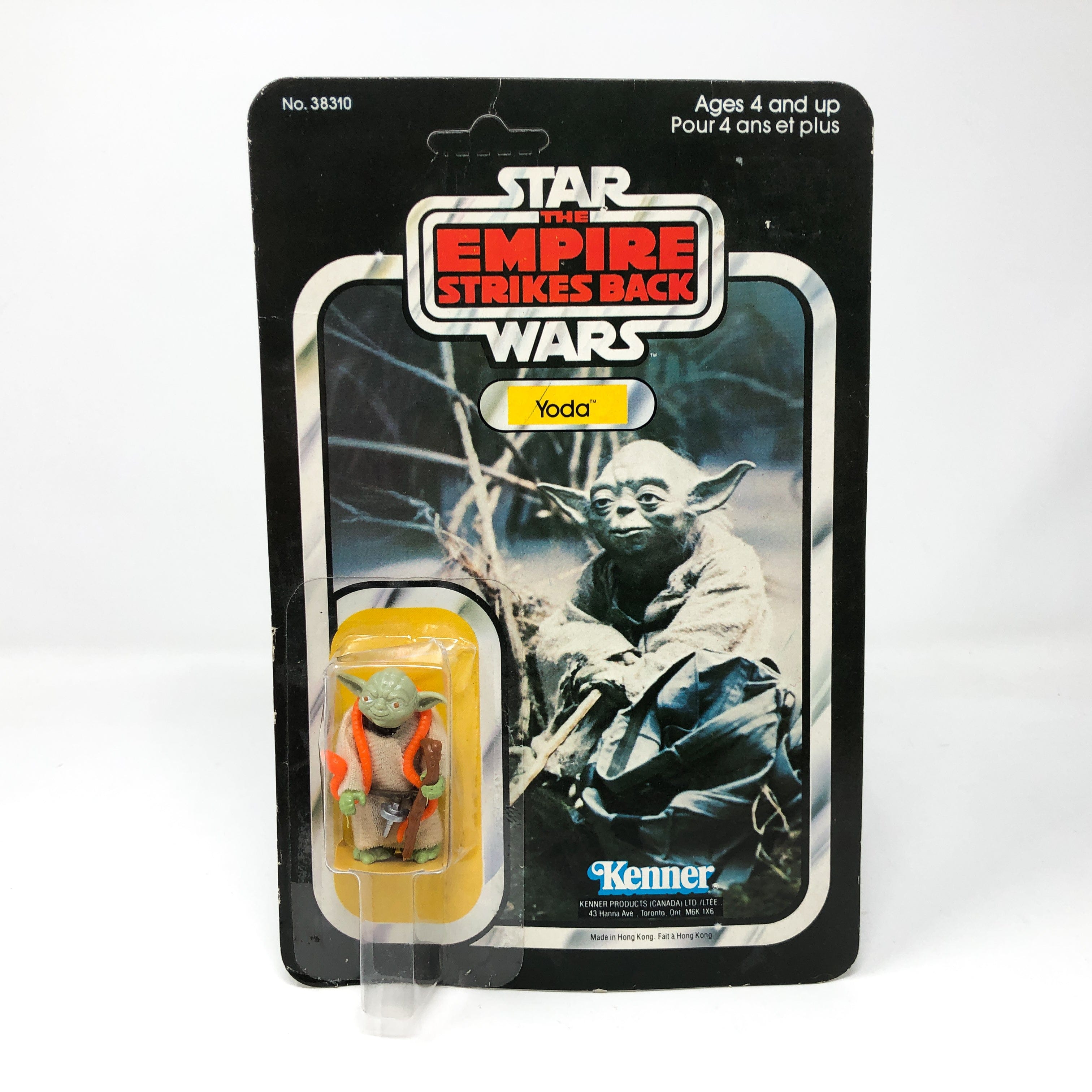 Yoda ESB 32A Canadian - Mint on Card Star Wars Vintage Carded Kenner ...