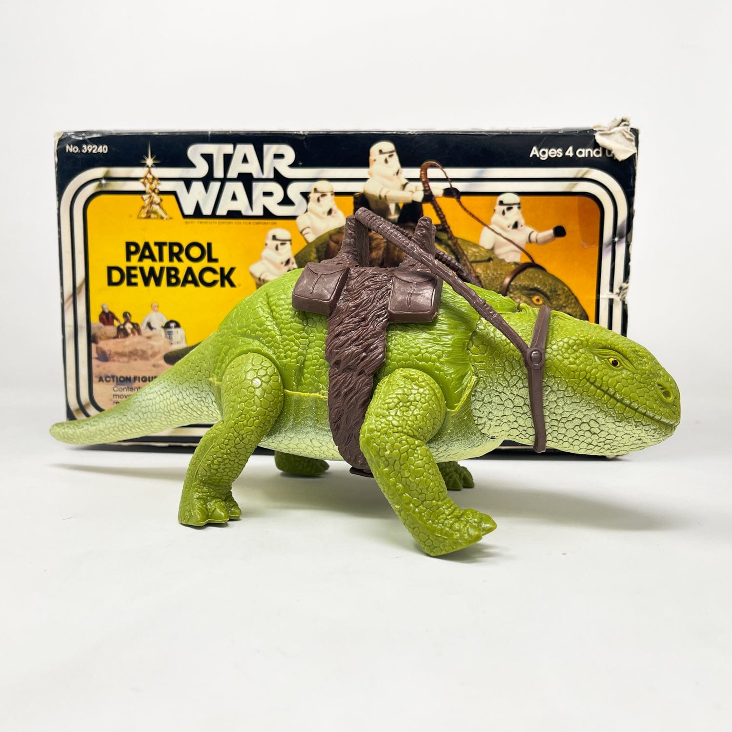 Vintage Kenner Dewback in box Unbroken Reigns Star Wars Vehicle ...