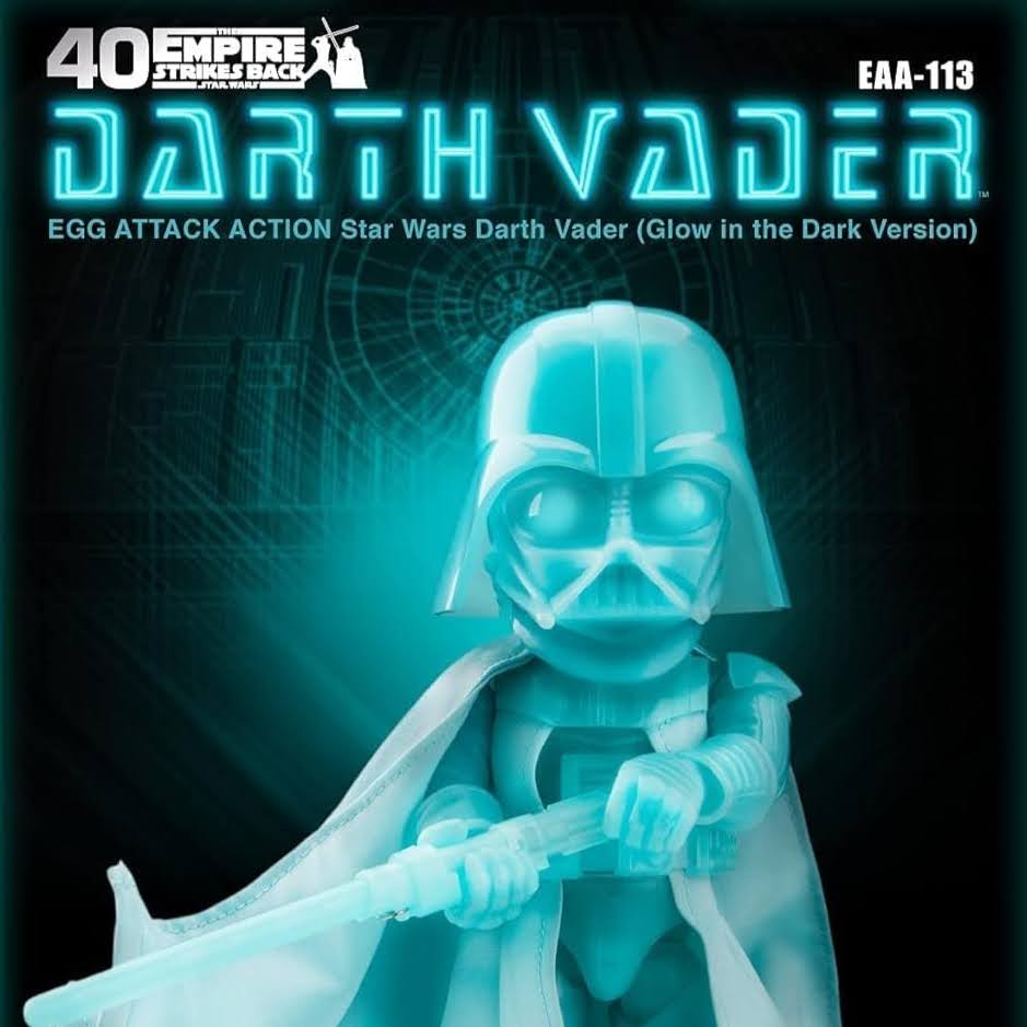 Darth Vader (Glow in the dark ver.) 6-Inch Super Articulated Star Wars ...
