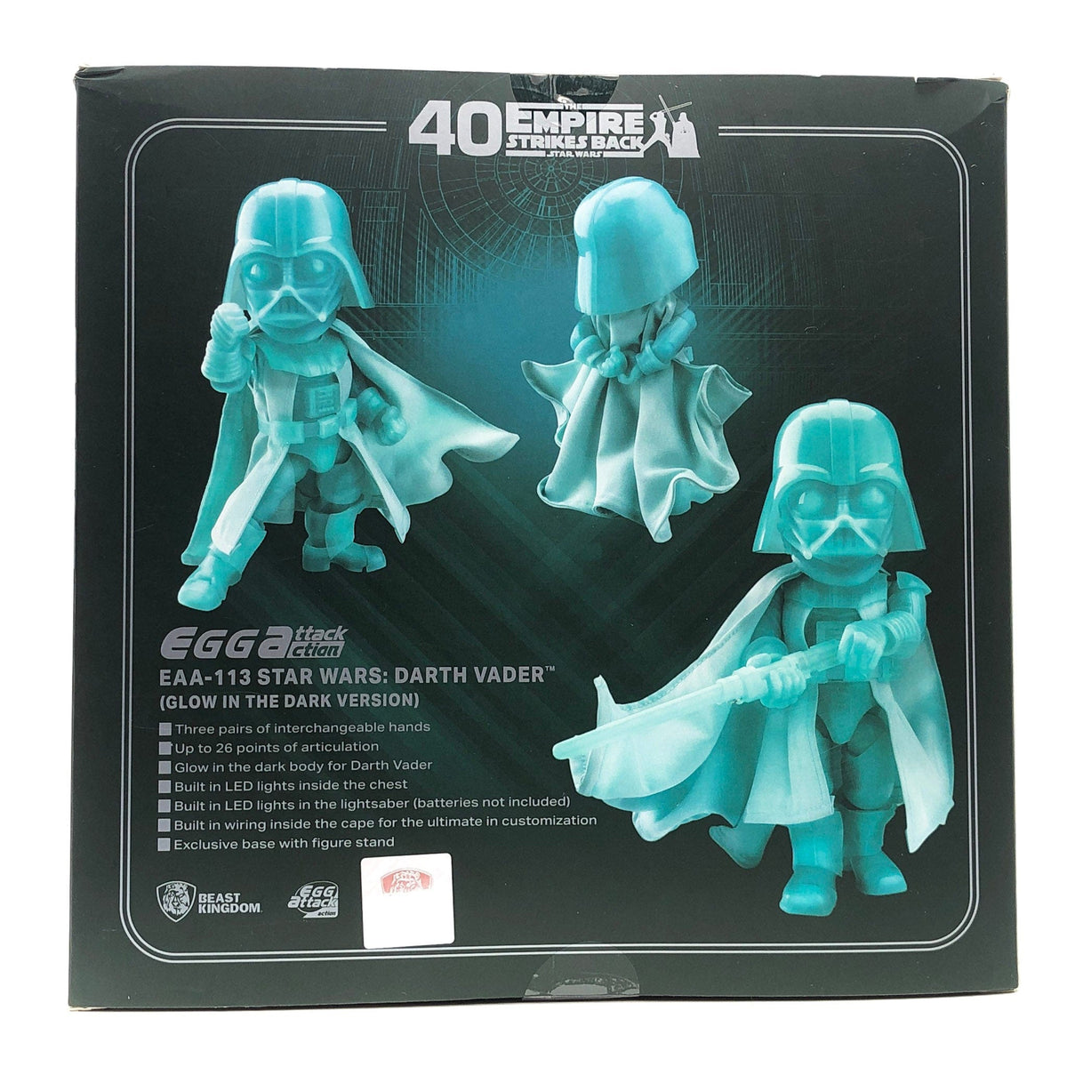 Darth Vader (Glow in the dark ver.) 6-Inch Super Articulated Star Wars ...