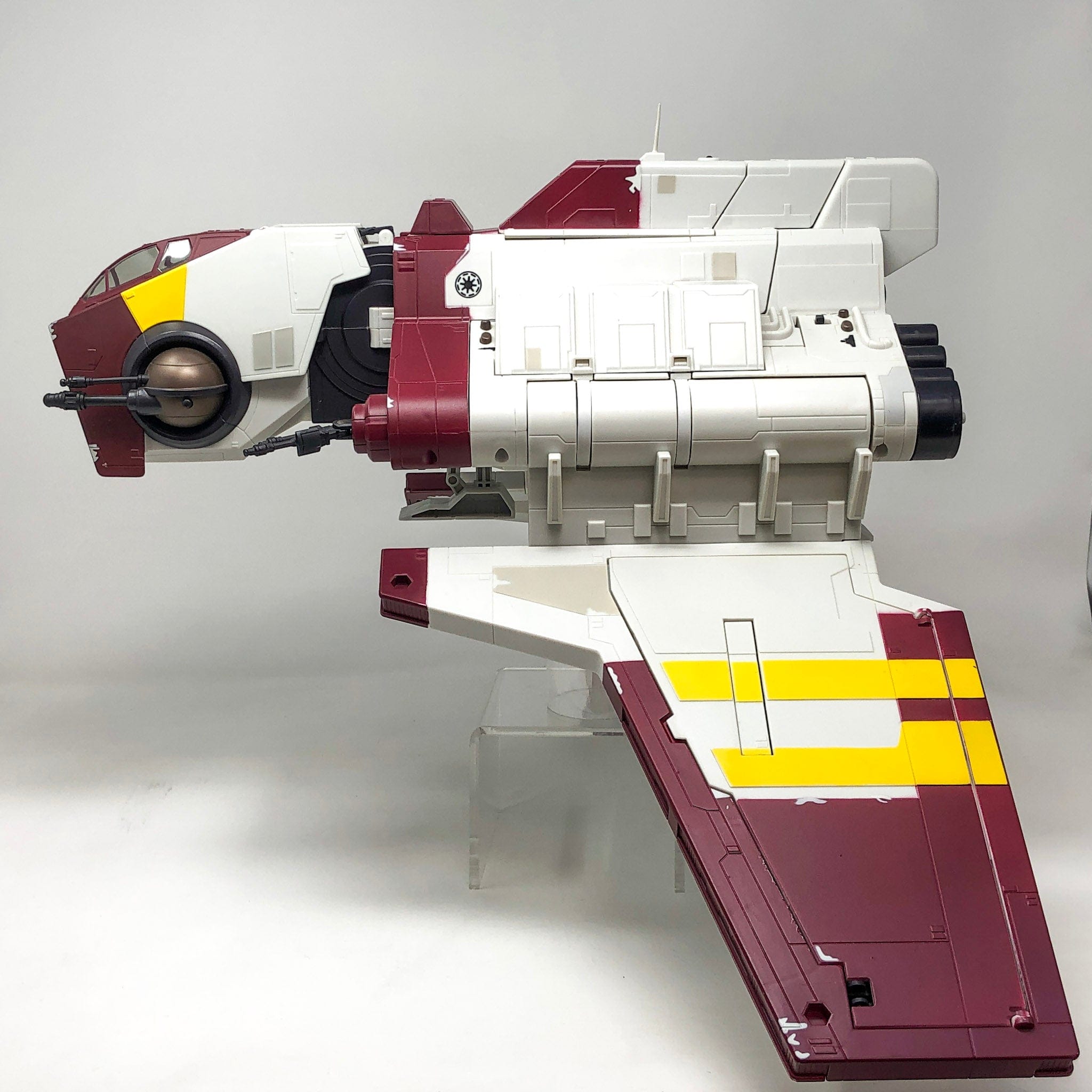 Republic Attack Shuttle - Hasbro Clone Wars Star Wars Deluxe Vehicle ...