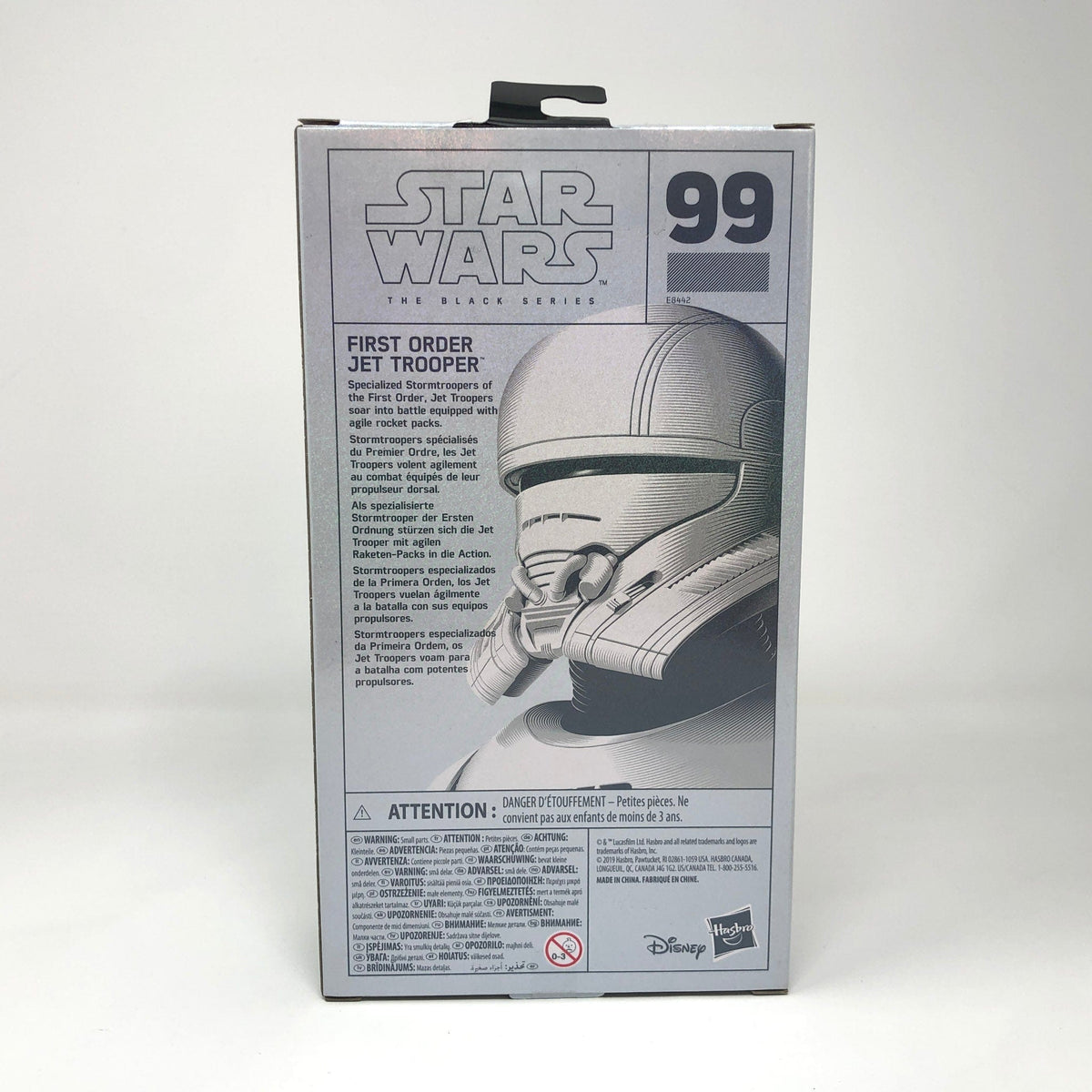 First Order Jet Trooper (Carbonized) #99 - Black Series Hasbro Star Wa ...