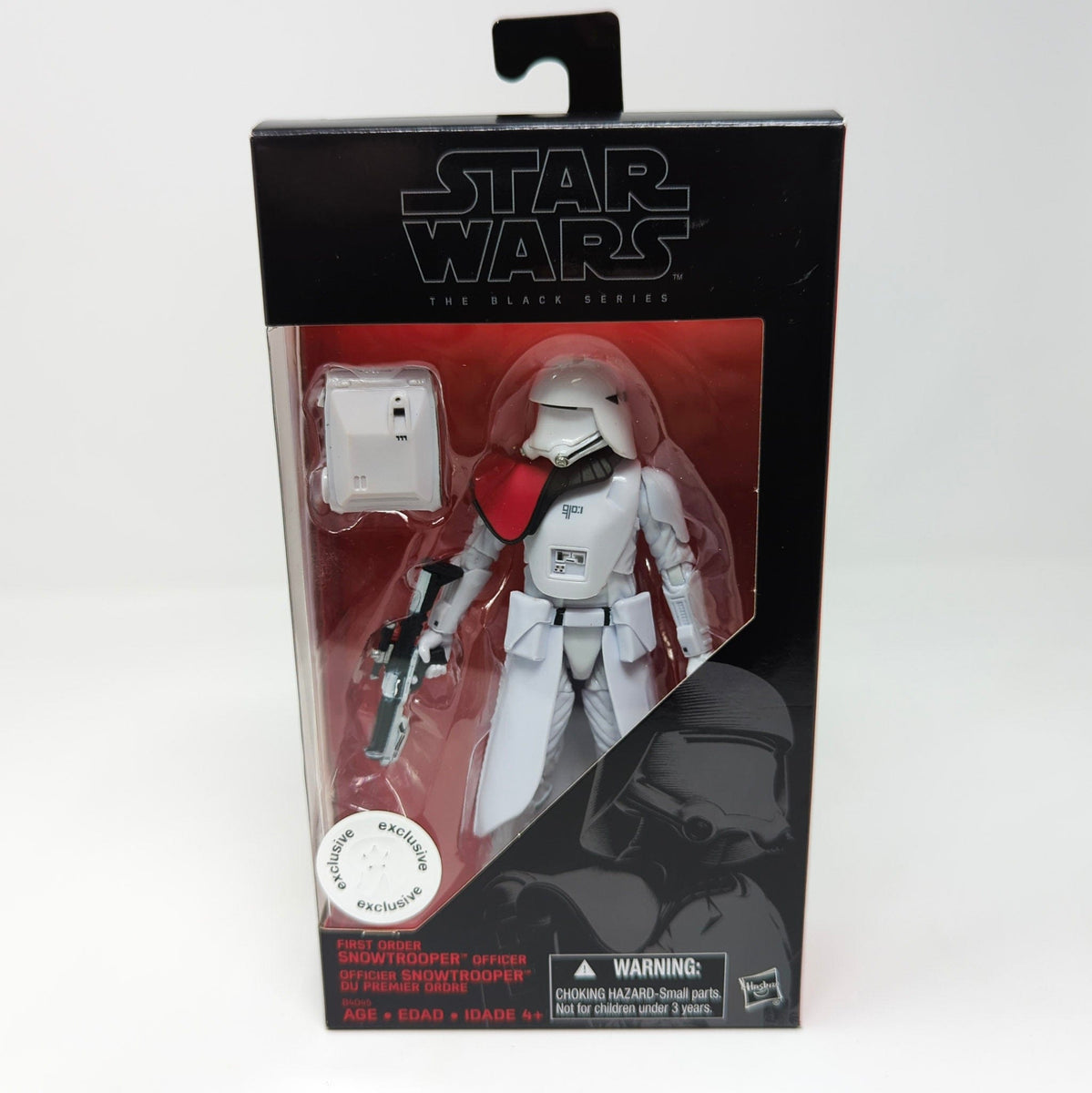 First Order Snowtrooper Officer - Black Series Hasbro Star Wars Action ...