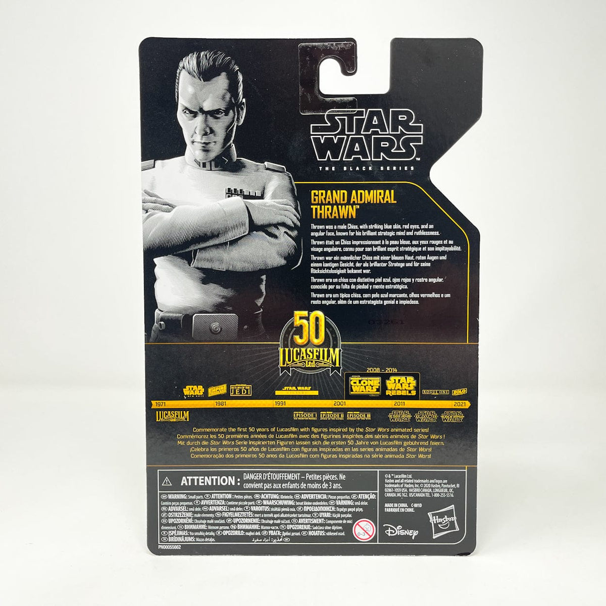 Grand Admiral Thrawn Archive - Black Series Hasbro Star Wars Action Fi ...
