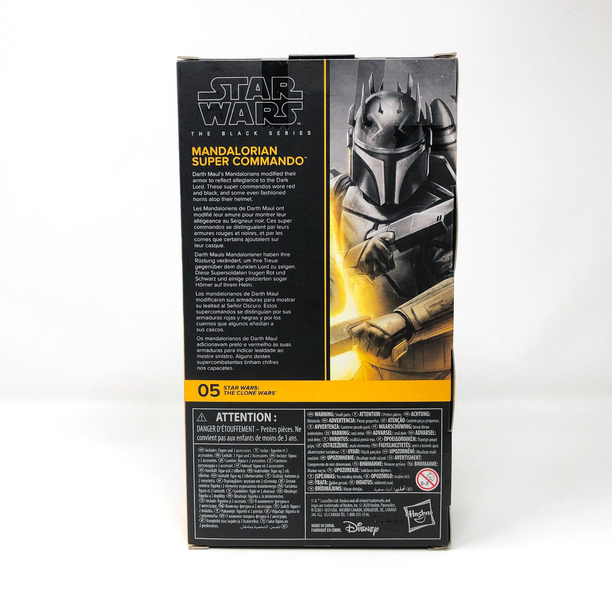 Mandalorian Super Commando CW05 - Black Series Hasbro Star Wars Action ...