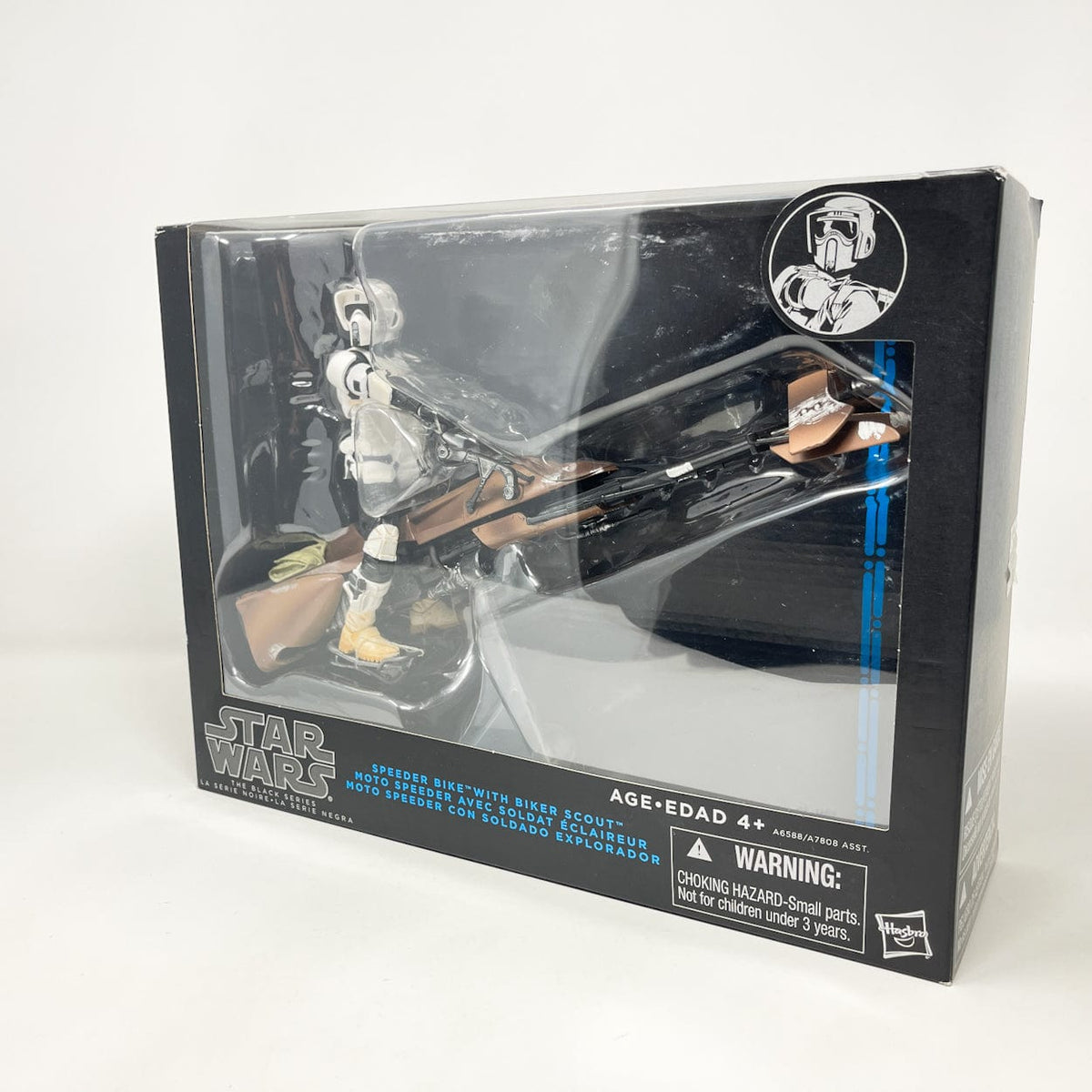 Speeder Bike with Biker Scout - Black Series Hasbro Star Wars Action F ...