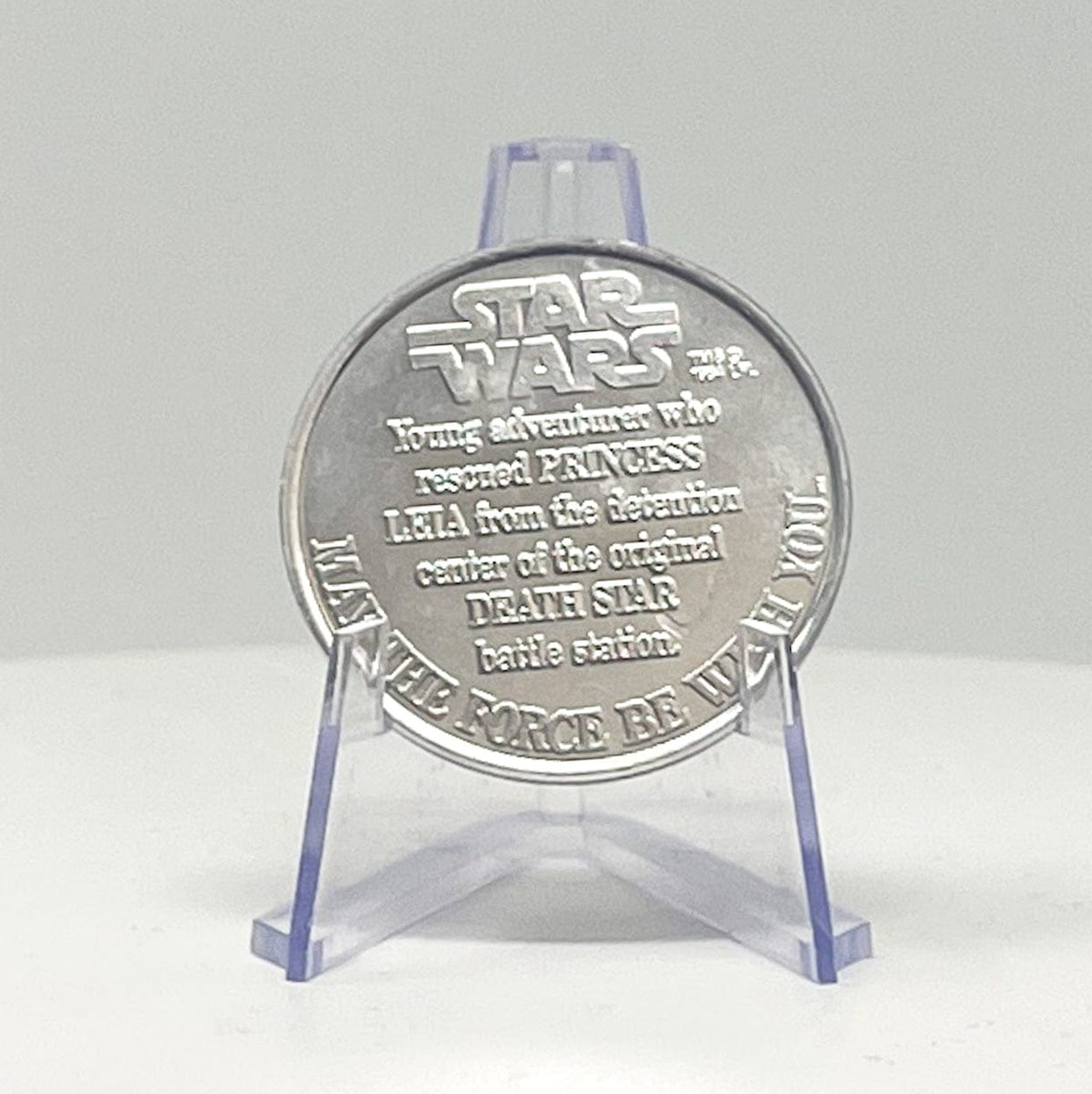 Luke Skywalker Stormtrooper POTF Coin Vintage Star Wars Power of the ...