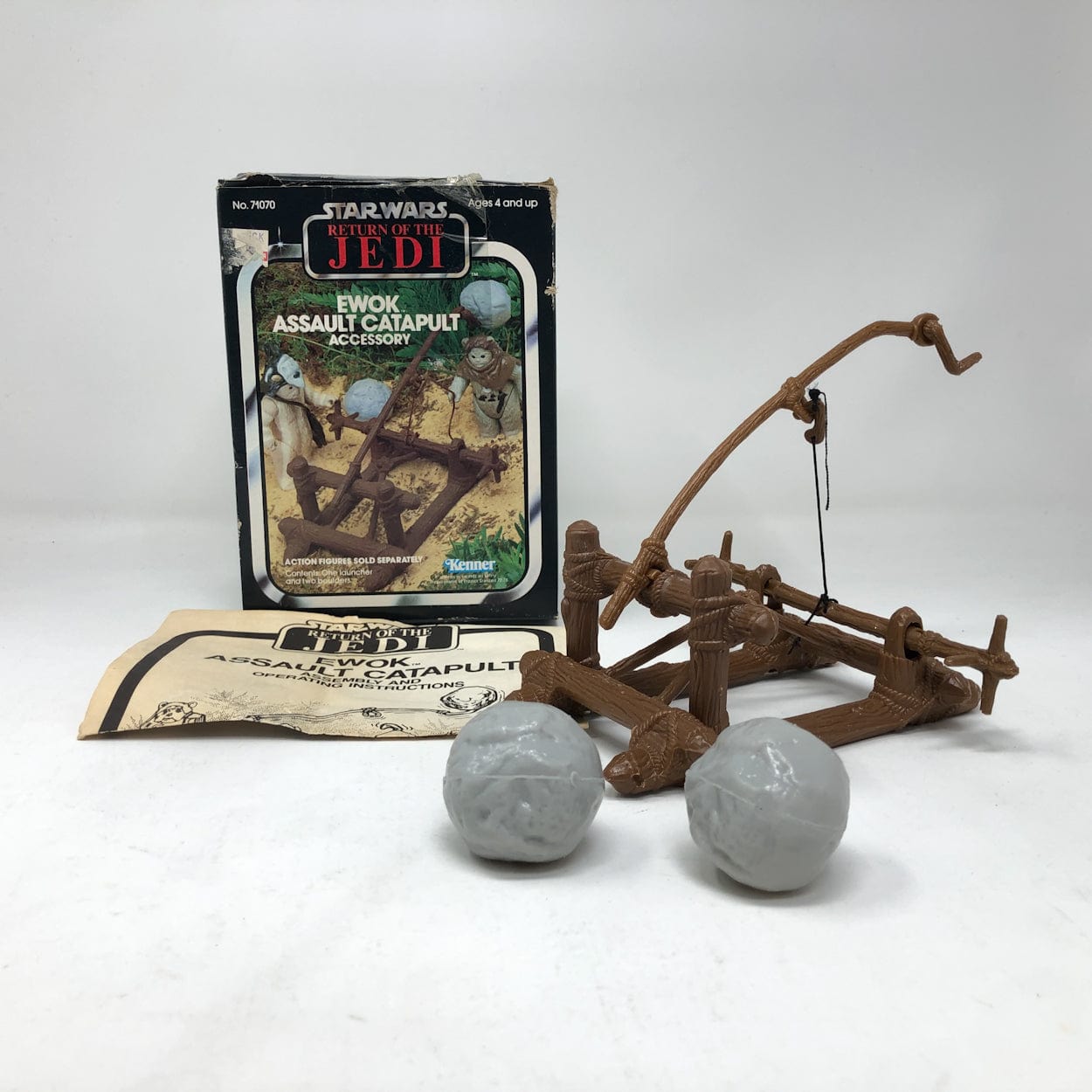 Vintage Kenner Ewok Catapult Complete in Box ROTJ Star Wars – 4th Moon Toys