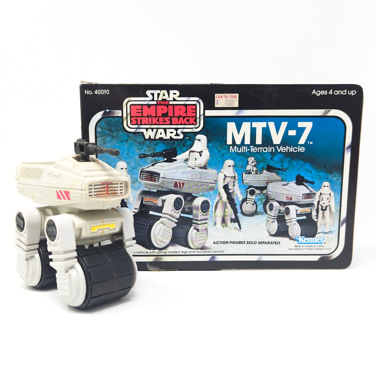 Vintage Star Wars Mini-Rig MTV-7 Complete in ESB Special Offer Box ...