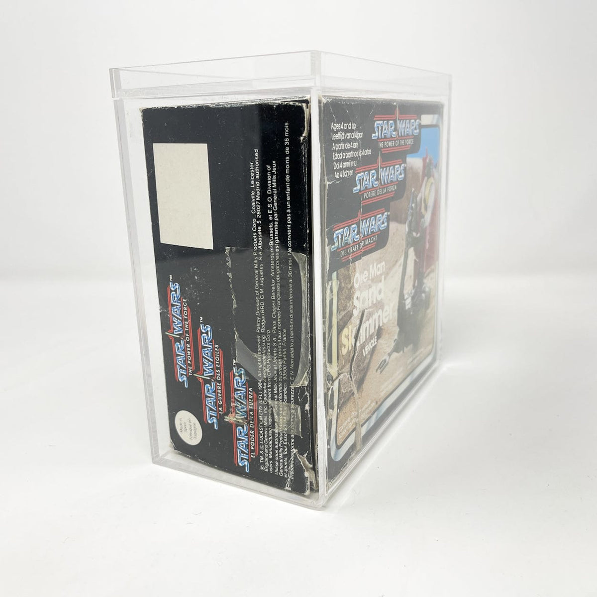 Mini-Rig Kenner POTF Sand Skimmer - Loose Complete Body Rig Star Wars ...