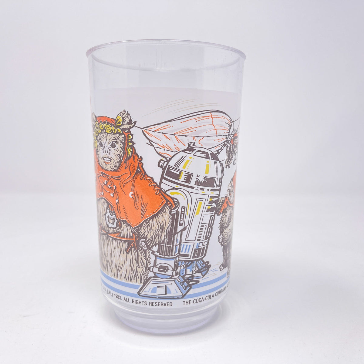 Vintage Star Wars Massachusetts Burger King Plastic Cup - Ewoks ROTJ ...