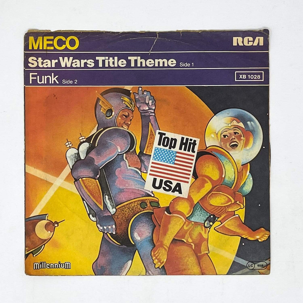 Star Wars Disco 7" Record - MECO - Germany (1977) – 4th Moon Toys