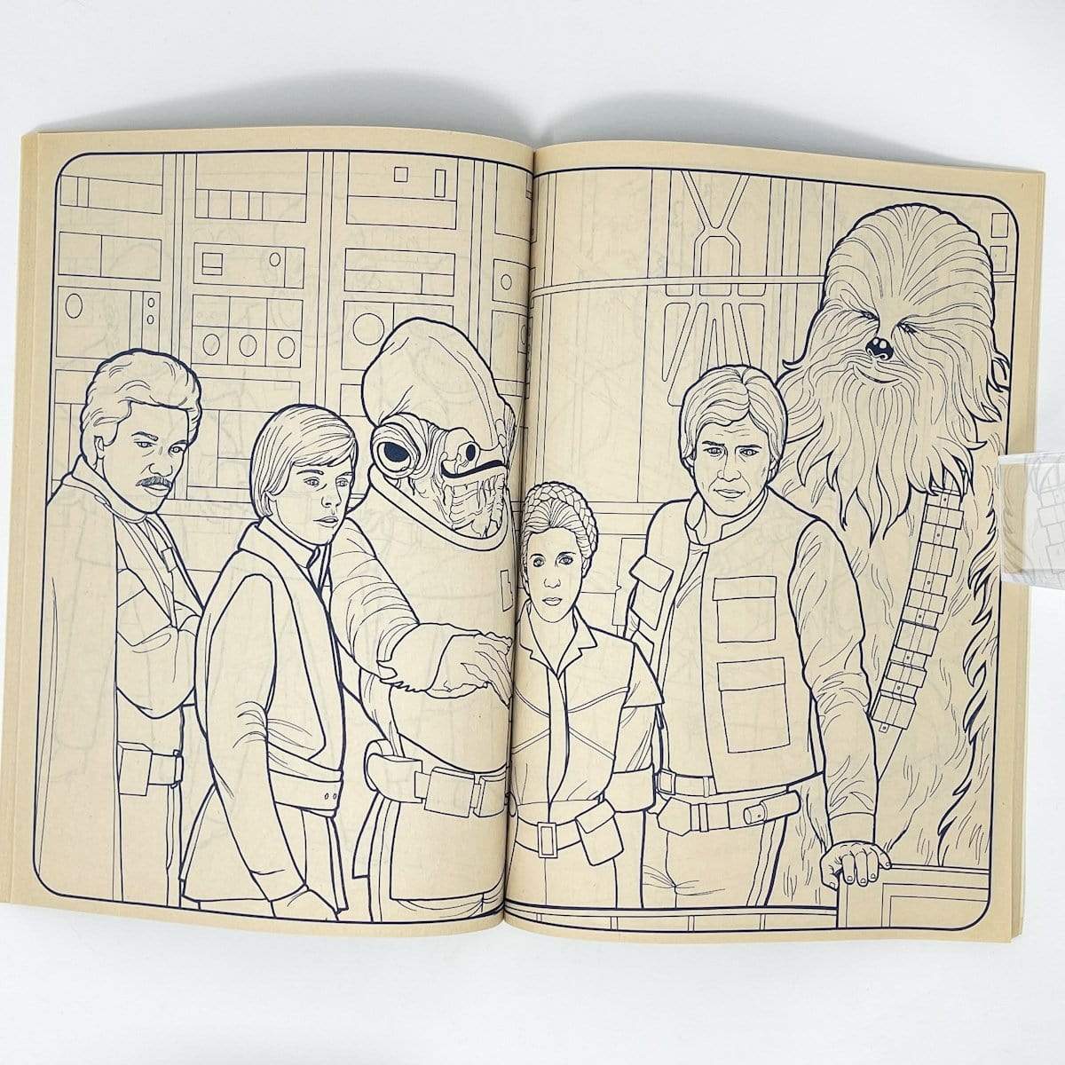 Return of the Jedi Coloring Book - Rebo Band (1983) – 4th Moon Toys