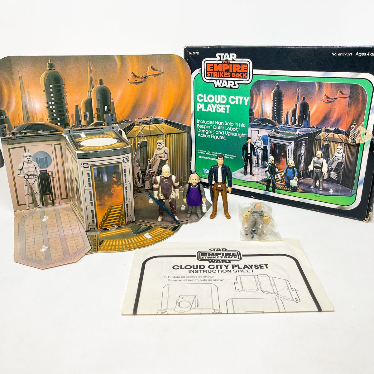 Vintage Star Wars Kenner Bespin Cloud City Playset Toy - Mint in Box ...