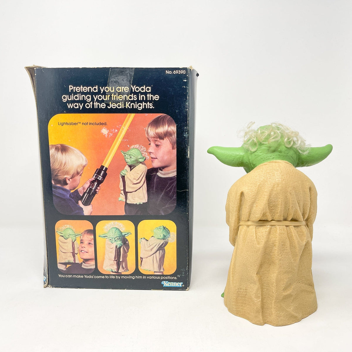 Vintage Star Wars Yoda Hand Puppet - Kenner ESB for Sale in Box – 4th ...
