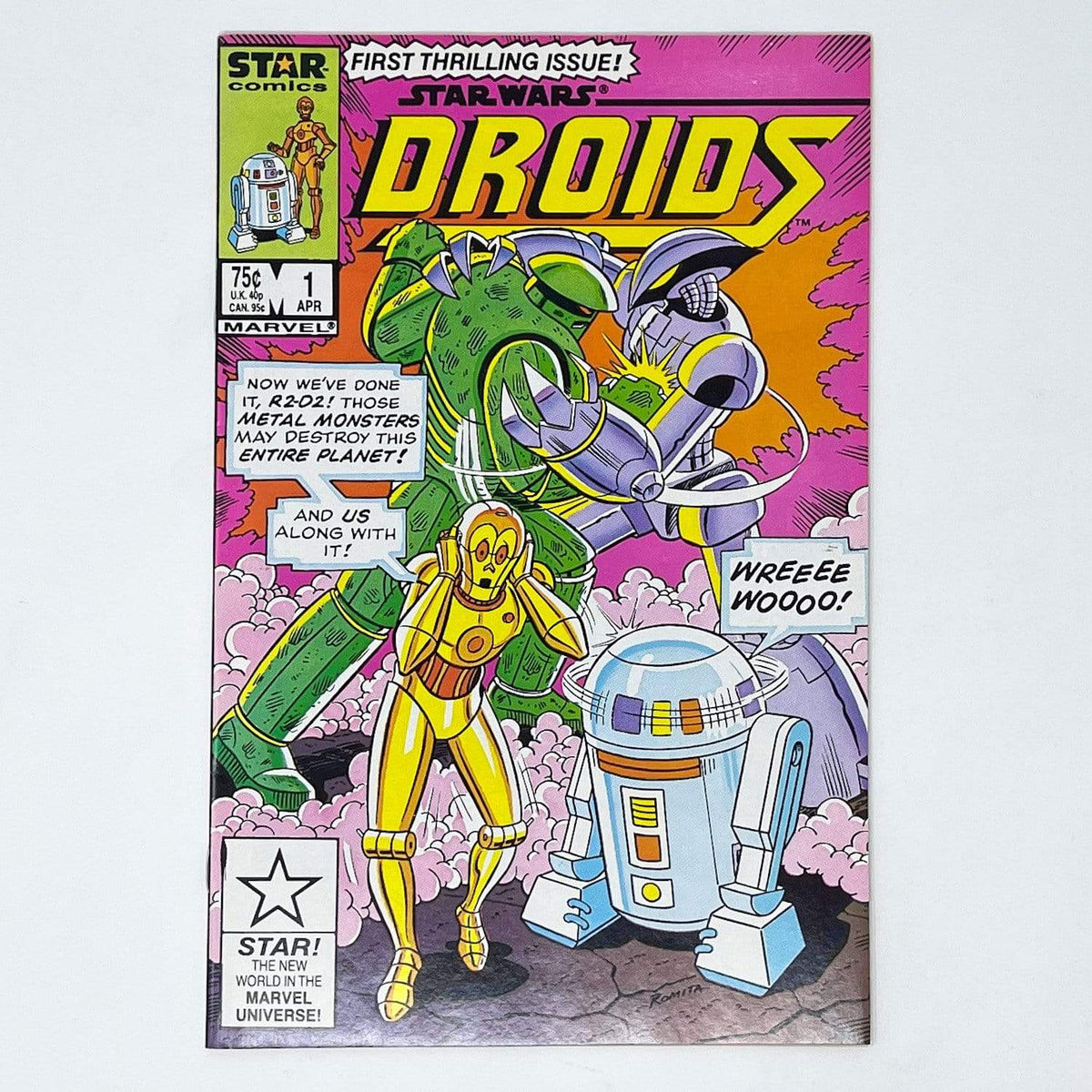 Marvel Droids Cartoon #1 Comic (1986) Vintage R2-D2 and C-3PO – 4th ...