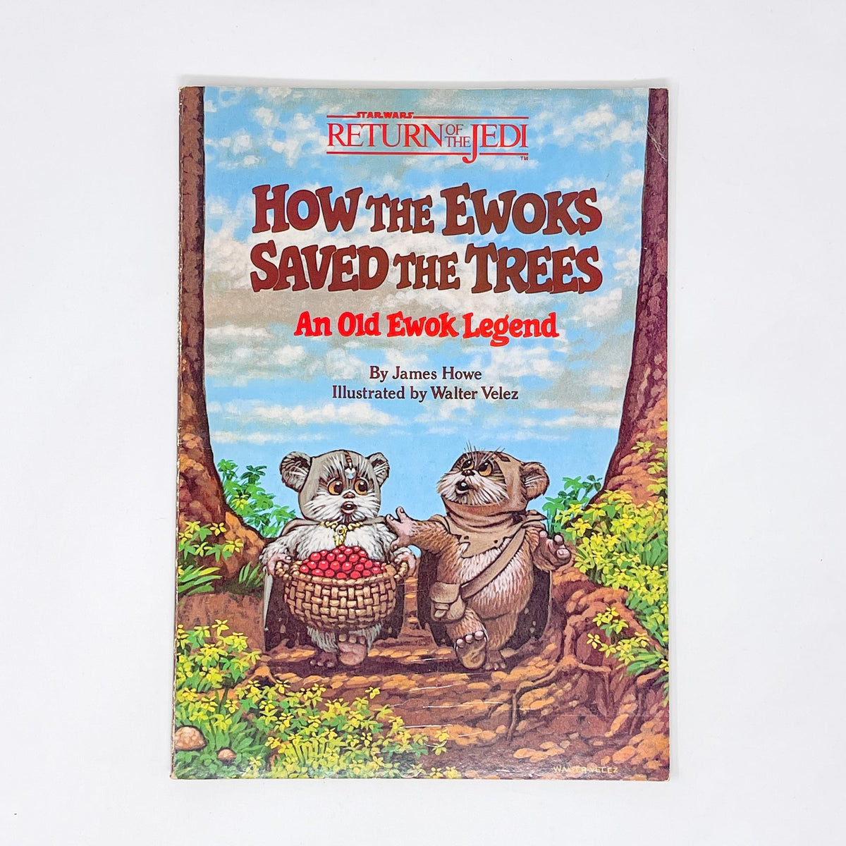 How the Ewoks Saved the Trees - Softcover Book (1983) – 4th Moon Toys